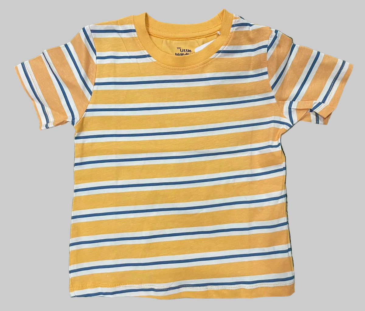 Boys T-shirt - yellow color – The Little Wardrobe